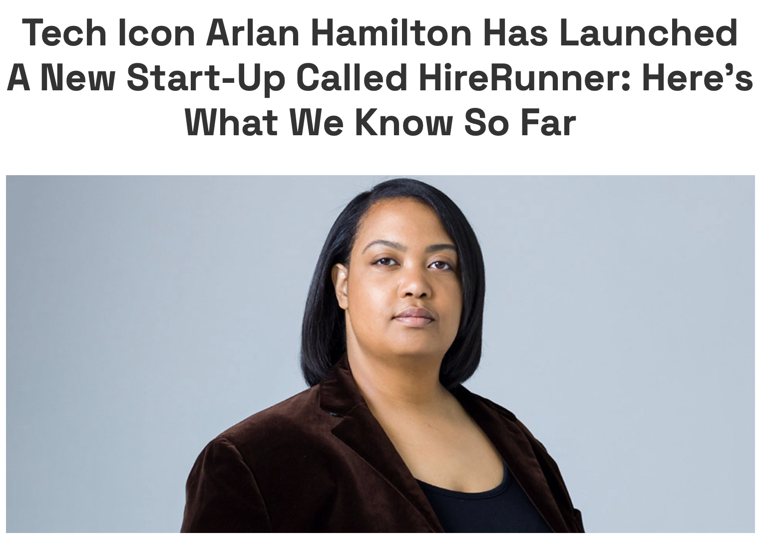 Arlan Hamilton - Partnership Opportunities